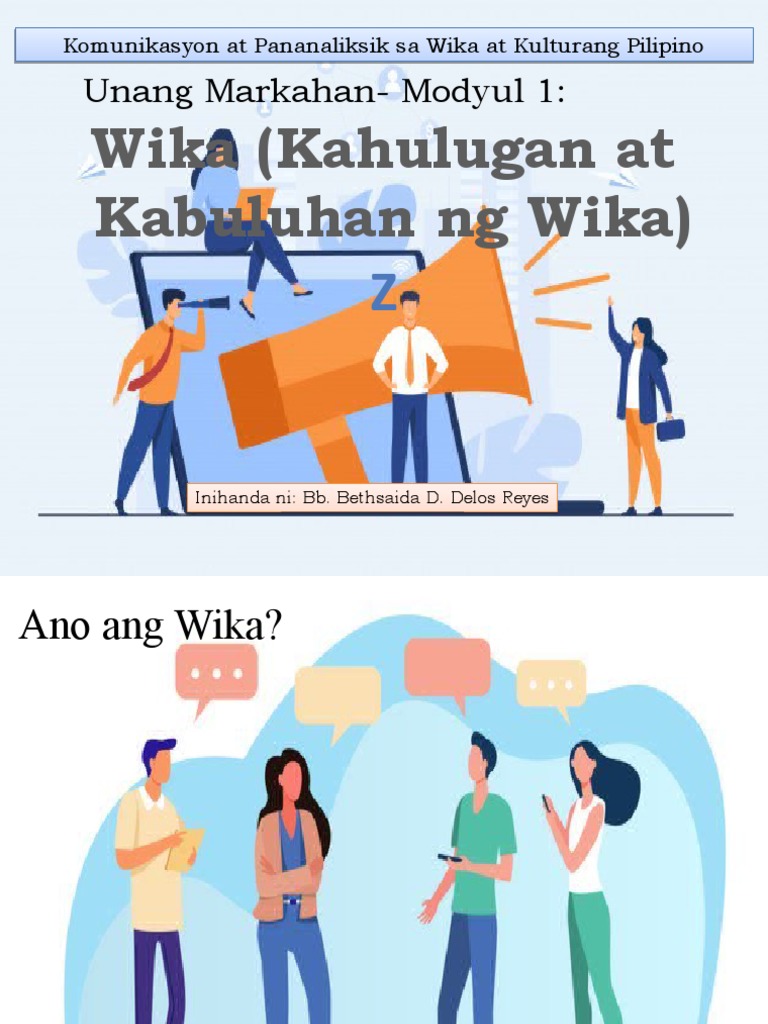 Filipino 11 Module 1 | PDF