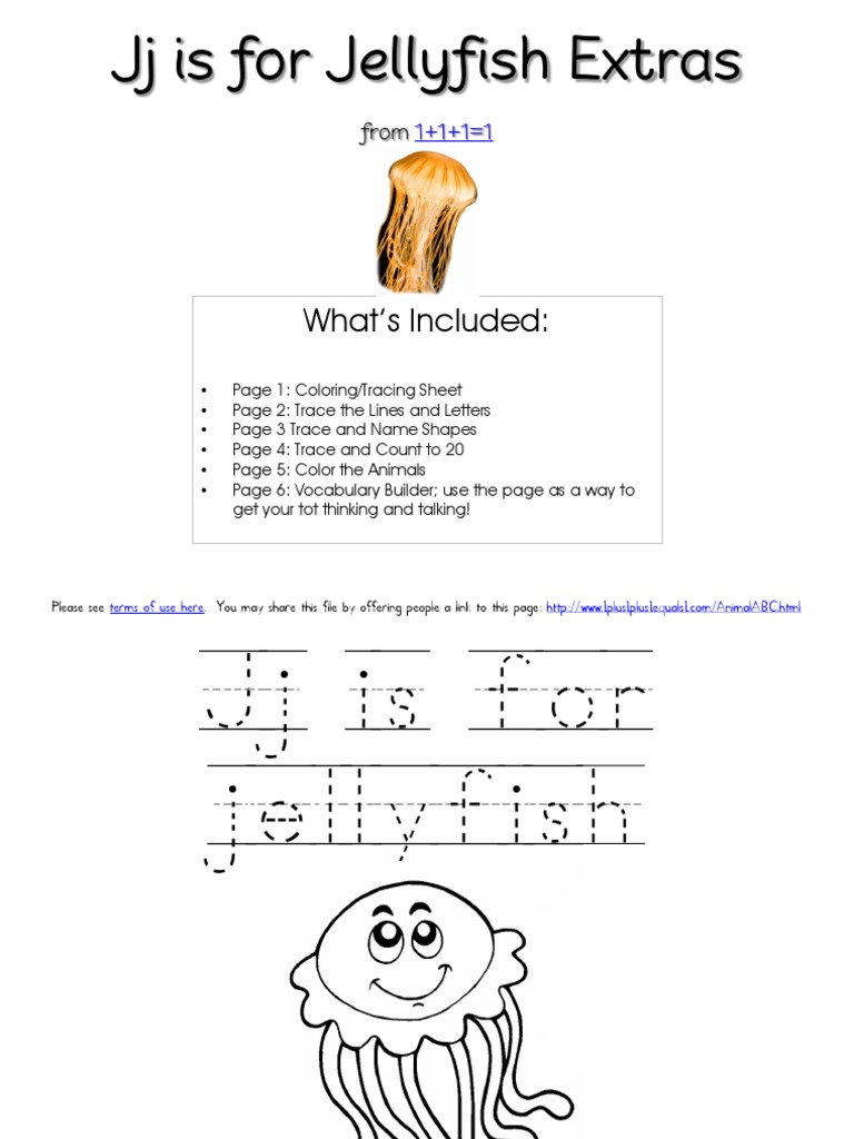 JJ Jellyfish Extras | PDF