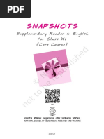 Class 11 English (Snapshots) Ncert Textbook | PDF