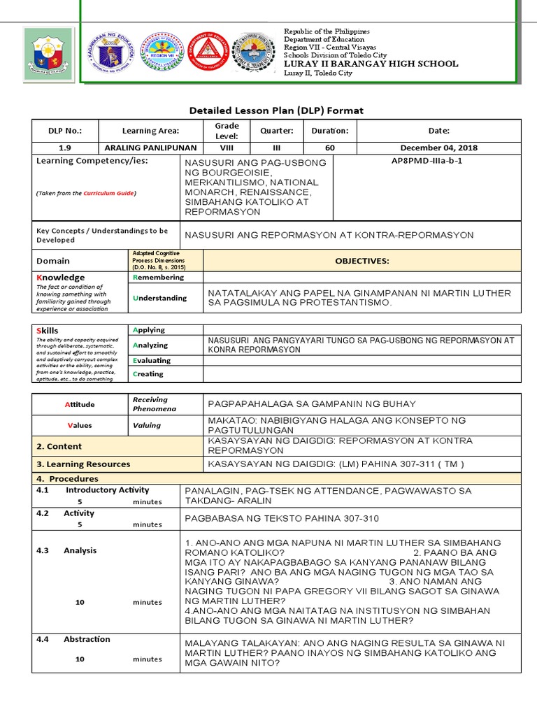 Ap DLP 3RD Quarter 1.9 | PDF