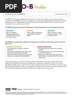 SP2 Short Form and Caregiver Template Summary & Interpretation Form ...