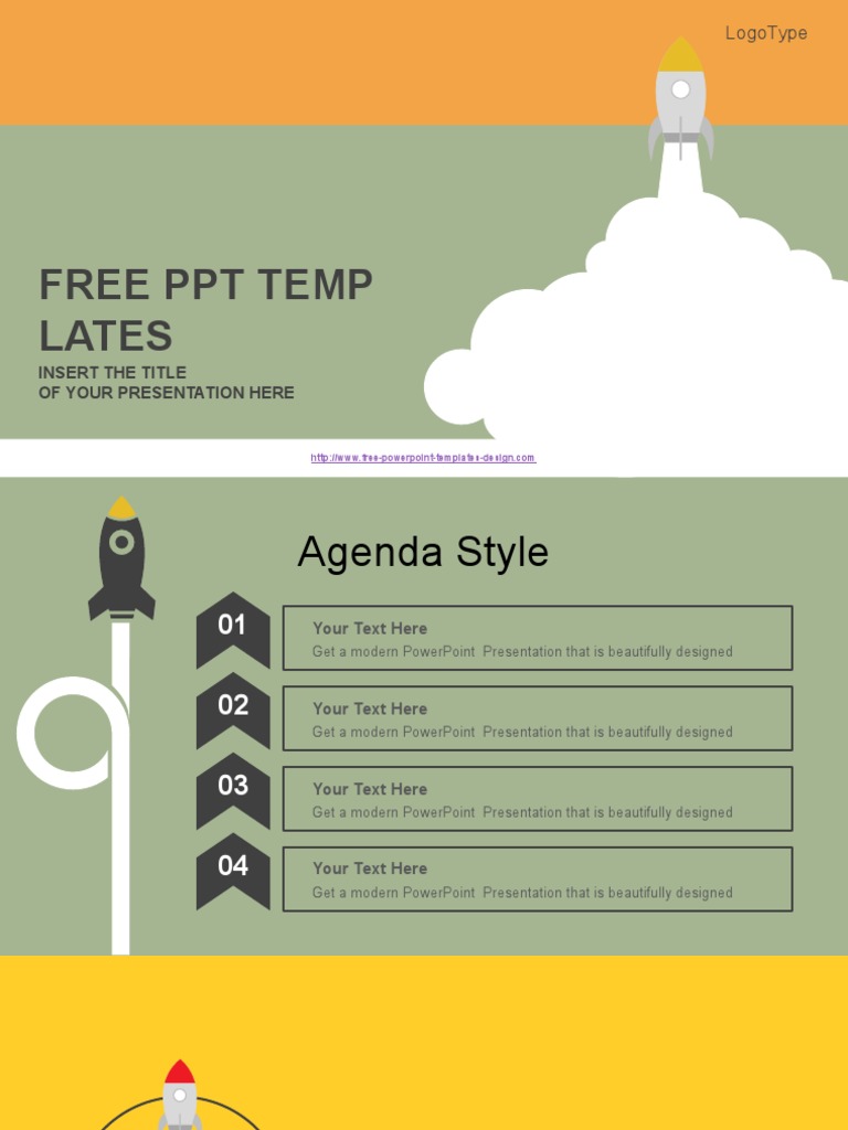 Modern PowerPoint Template Guide | PDF | I Phone | Nokia