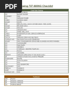B737 Checklist PBD | PDF | Takeoff | Aeronautics