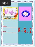 KG 1 Math Booklet: Second Term Activities | PDF | Mathematics ...