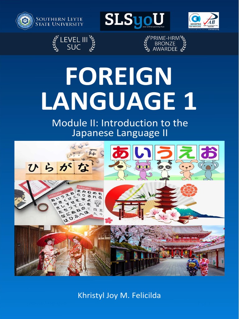 Module 2 Lesson 1 PDF | Download Free PDF | Japanese Language ...