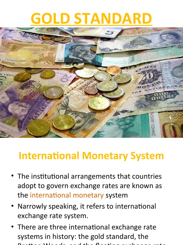 Gold Standard in International Monetary System | PDF | Business | Law