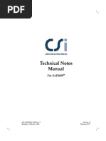 CSI Analysis Reference Manual: Documentation | PDF