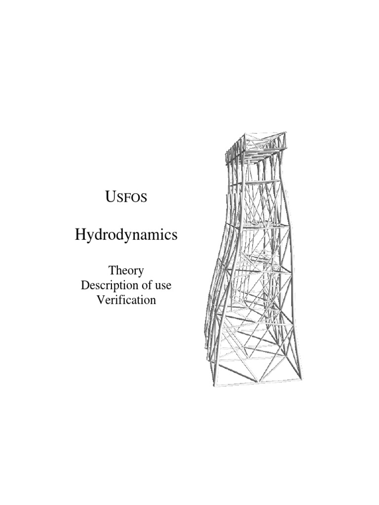Usfos Hydrodynamics Manual | PDF | Buoyancy | Waves