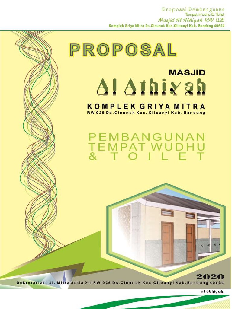 Proposal Pembangunan Toilet | PDF | Bisnis | Pengelolaan Keuangan & Uang