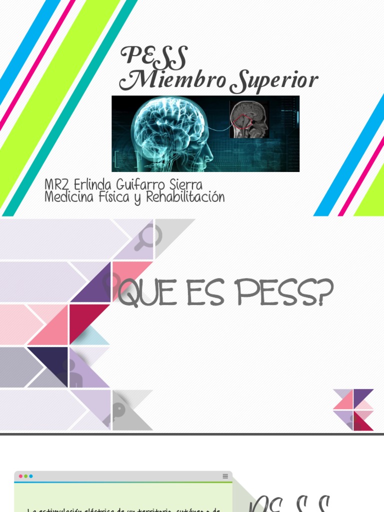 El poder de la estimulación eléctrica percutánea (PESS) para evaluar ...