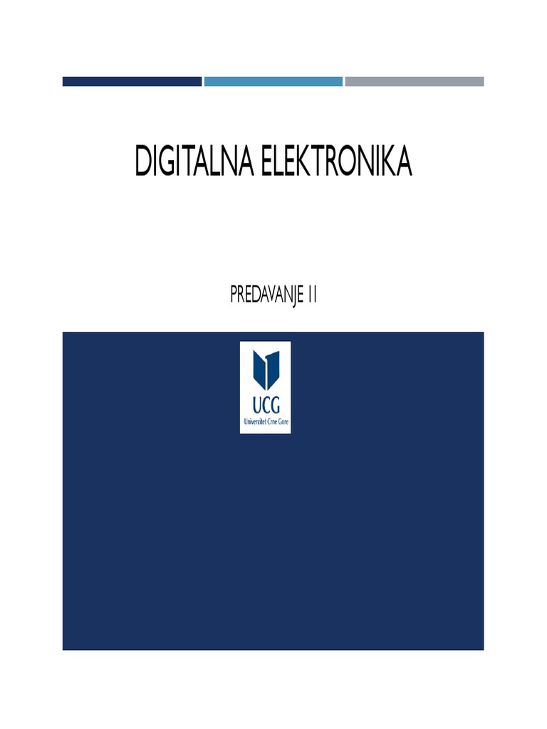 2osnovna Logicka Kola I Realizacije PDF | PDF