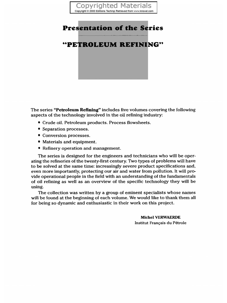 Technip Separations PDF | PDF