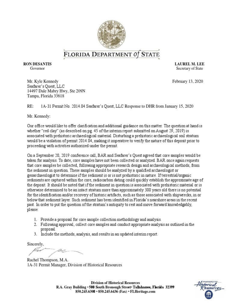 Seafarer's Quest 2014.04 Area 2 Interim Report Resubmission ...