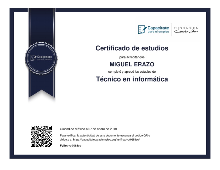 Diploma Tecnico en Informatica | PDF