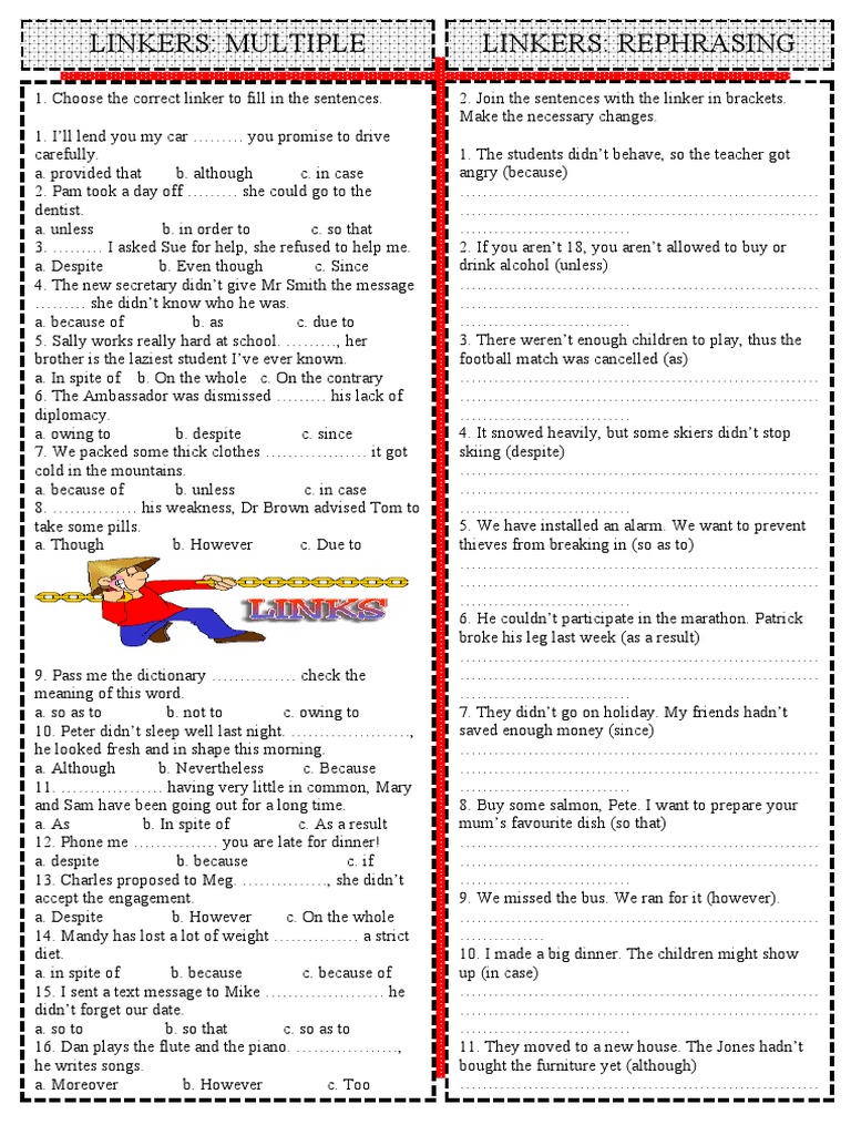 Linkers: Exercises and Answers | PDF