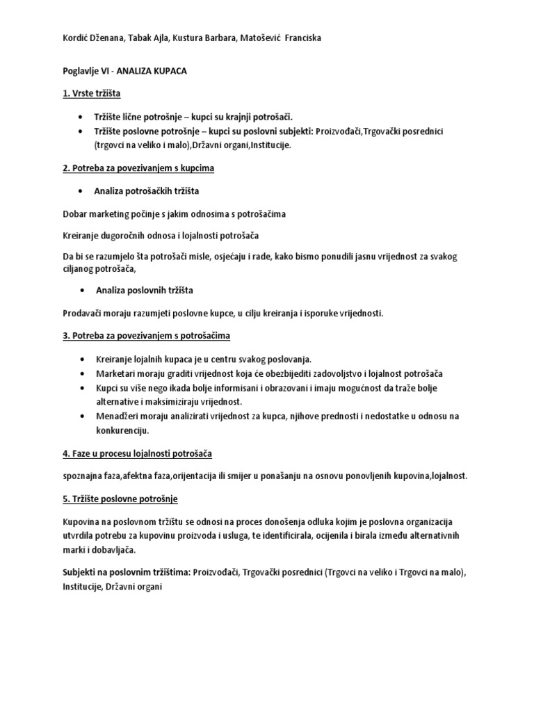 Marketing Menadžment II Parcijala | PDF