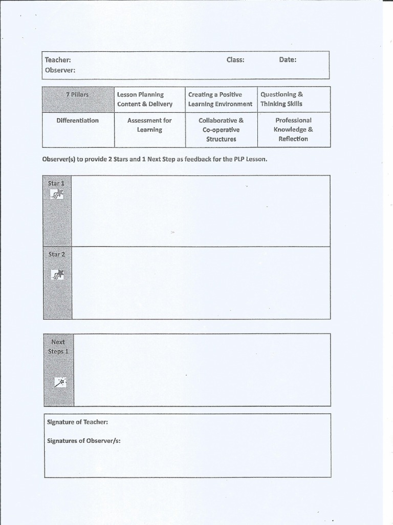 PLP Form PDF | PDF