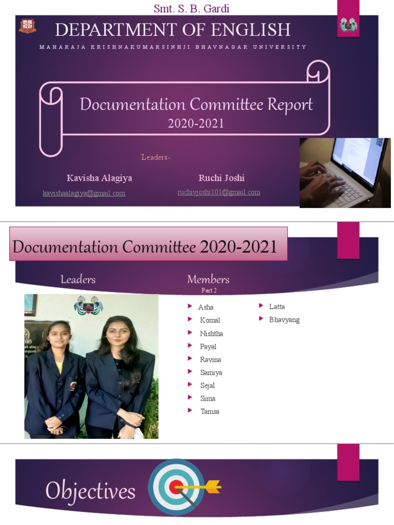 Documentation Committee 2020 | PDF