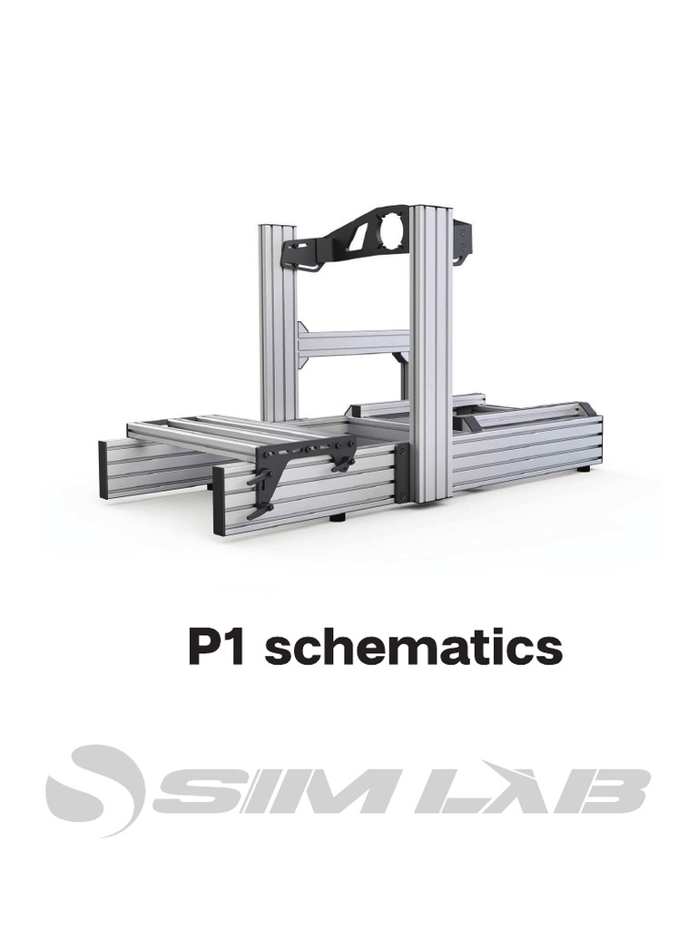 Sim Lab Schematic P1 Cockpit V3 | PDF | Screw | Equipment