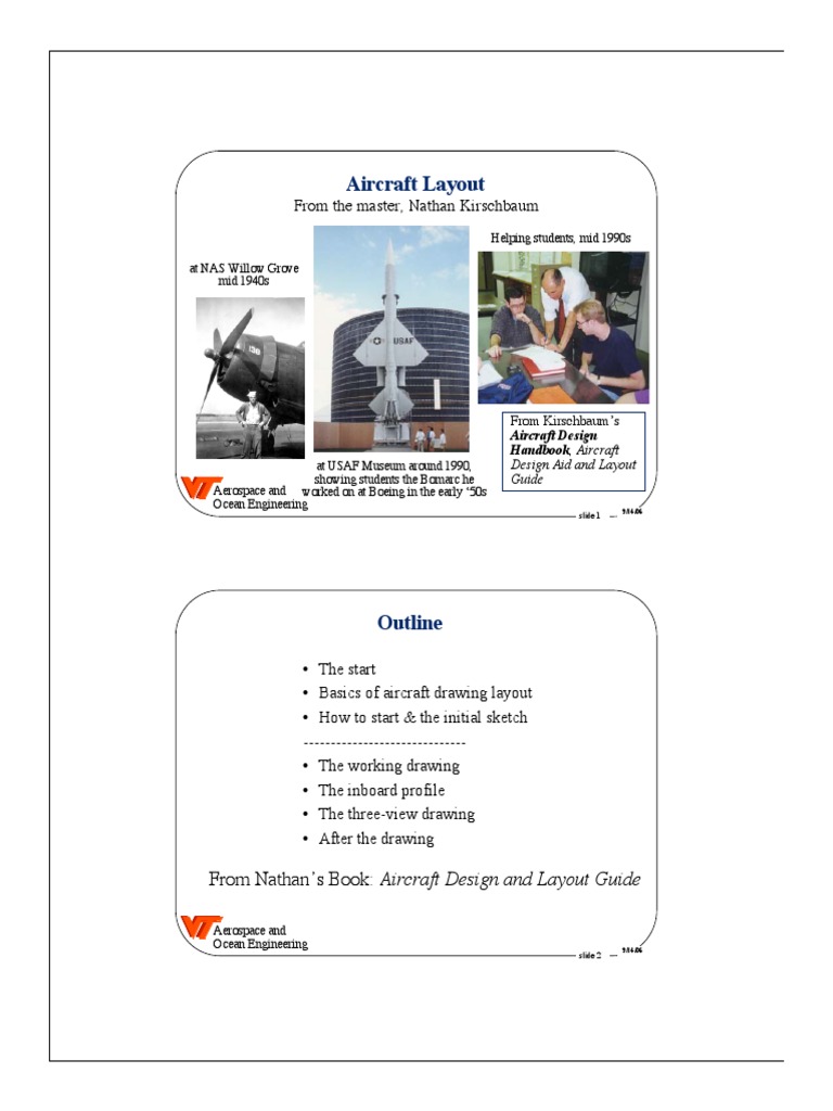 Aircraft Layout: From The Master, Nathan Kirschbaum | PDF | Landing ...