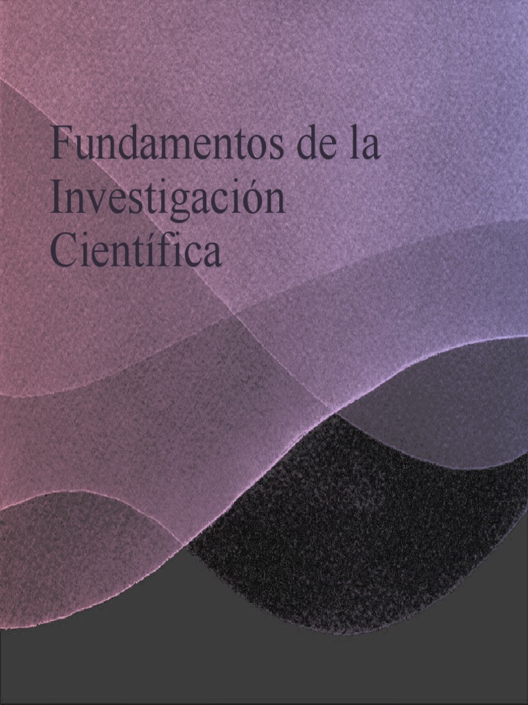 Mapa Conceptual - Fundamentos de La Investigacion | PDF | Hipótesis ...