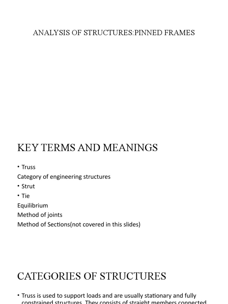 Analysis of Structures | PDF