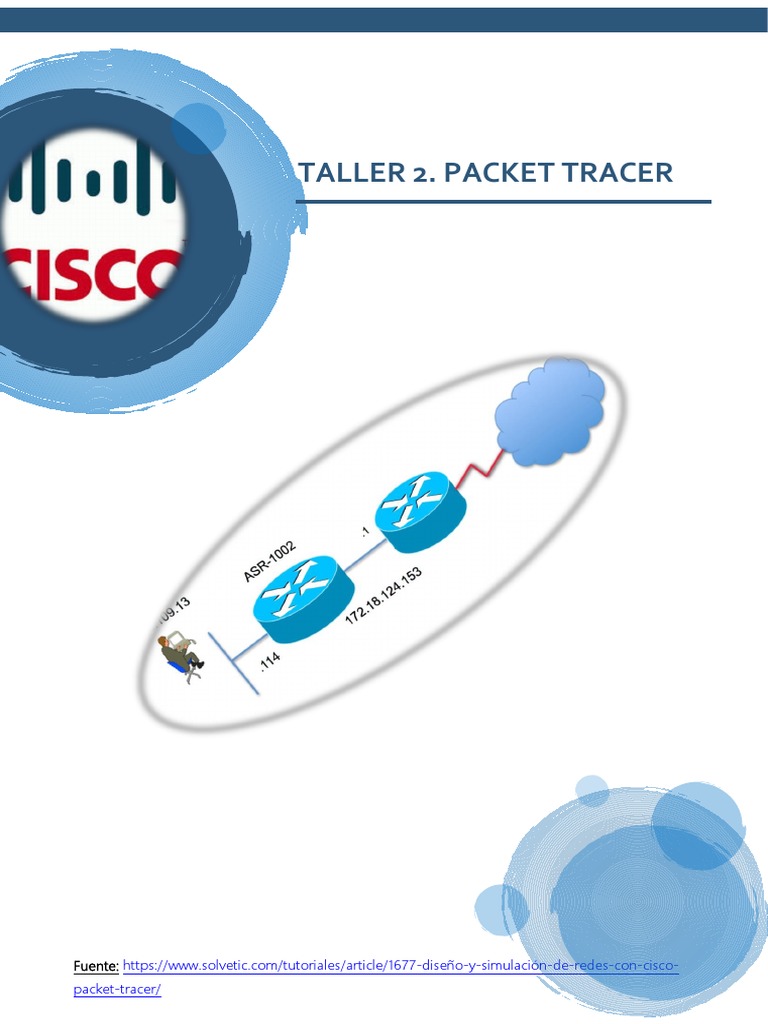 Taller 1. Packet Tracer | PDF | Enrutador (Computación) | Dirección IP
