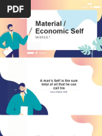 Module 8 - MATERIAL SELF/ECONOMIC SELF | PDF | Consumerism | Self