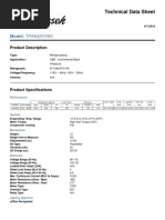 Tecumseh Cap Tube Sizing | PDF | Air Conditioning | Chemical Engineering
