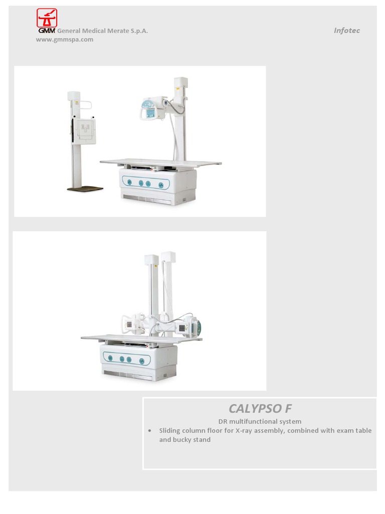 Calypso F: General Medical Merate S.p.A | PDF | Brake | Rotation