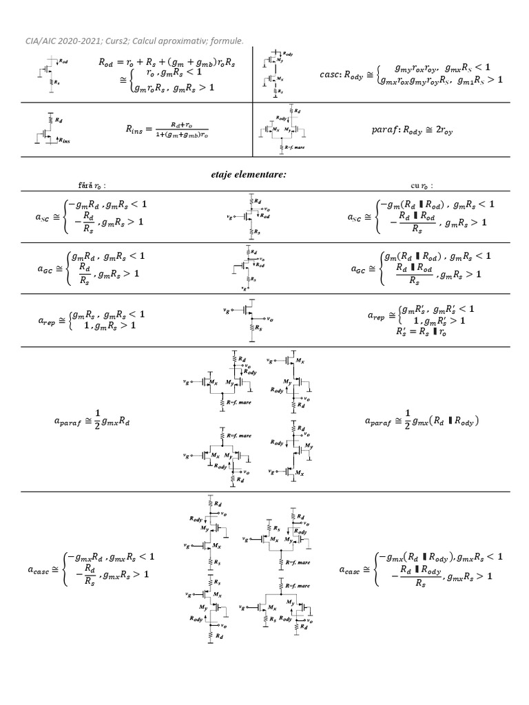 Curs 02 Formule Calc Aprox | PDF