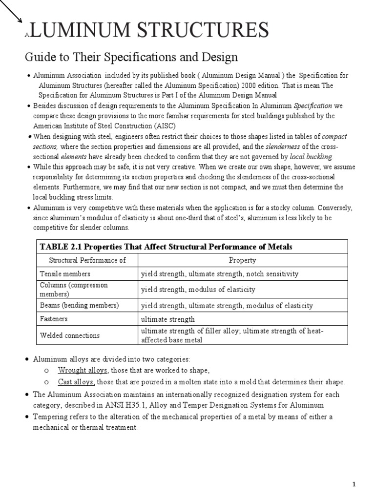 1-ADM-Aluminum Design Manual & Specification | Download Free PDF ...