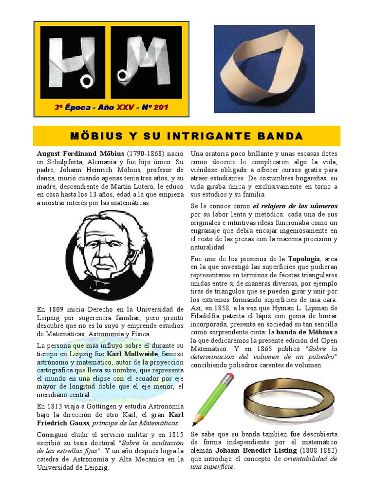 Cinta Moebius | PDF | Espacio | Geometría