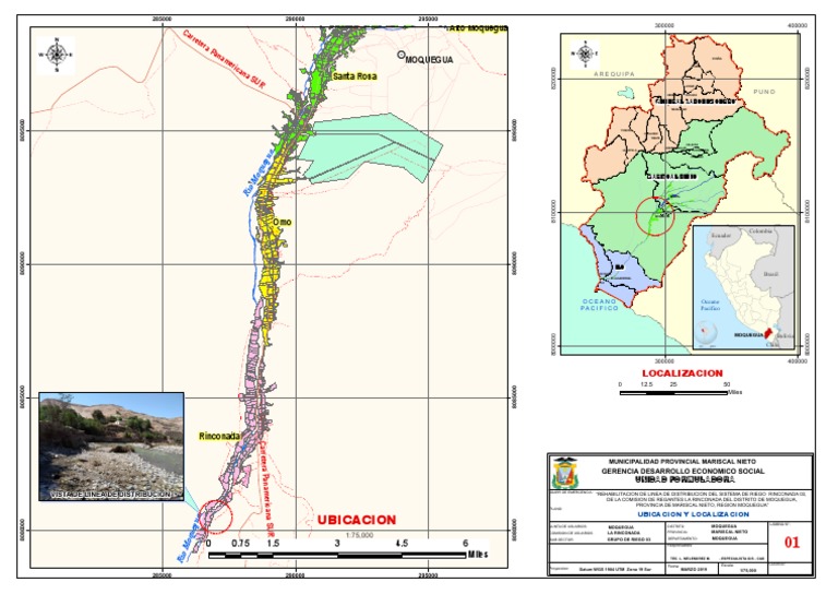 Mapa de Ubicación Rinconada 3 | PDF