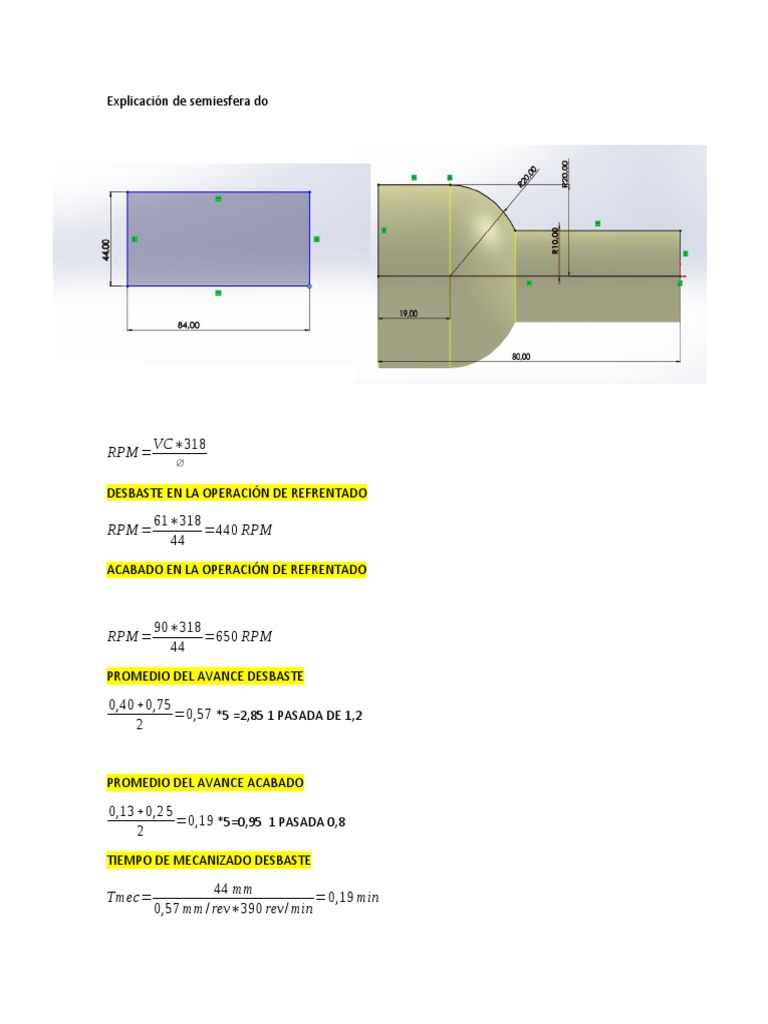 Explicación de Semiesfera Do | PDF