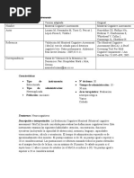 SCIP S. Screening Del Deterioro Cognitivo en Psiquiatria | PDF ...