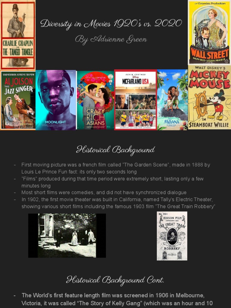 Compare and Contrast Project - Adrienne Green | PDF | Cinema | Theatre