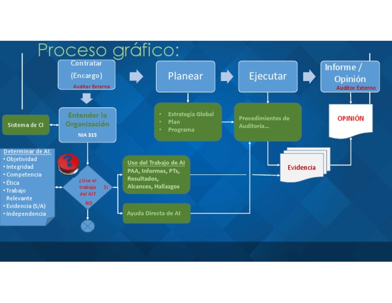 Infografía NIA 610 | PDF