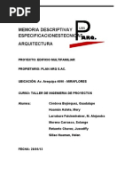 Check List de Verificacion Proyecto Multifamiliar Hasta 19 Pisos Rne ...