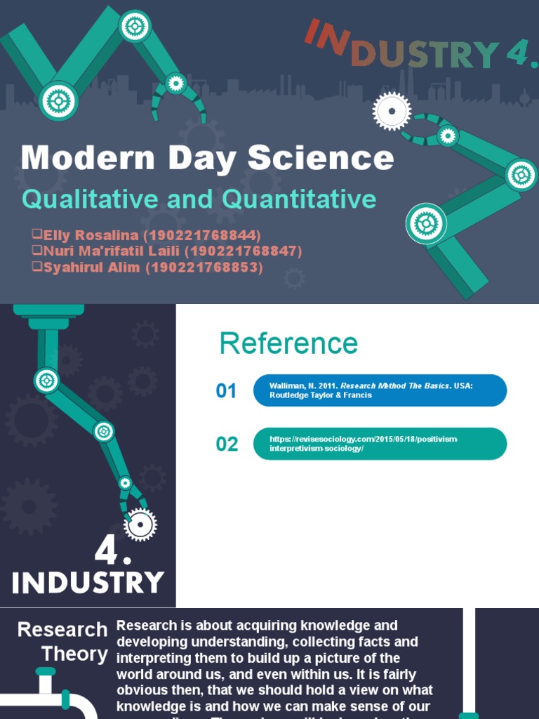 Modern Day Science - Qualitative Quantitative | Download Free PDF ...