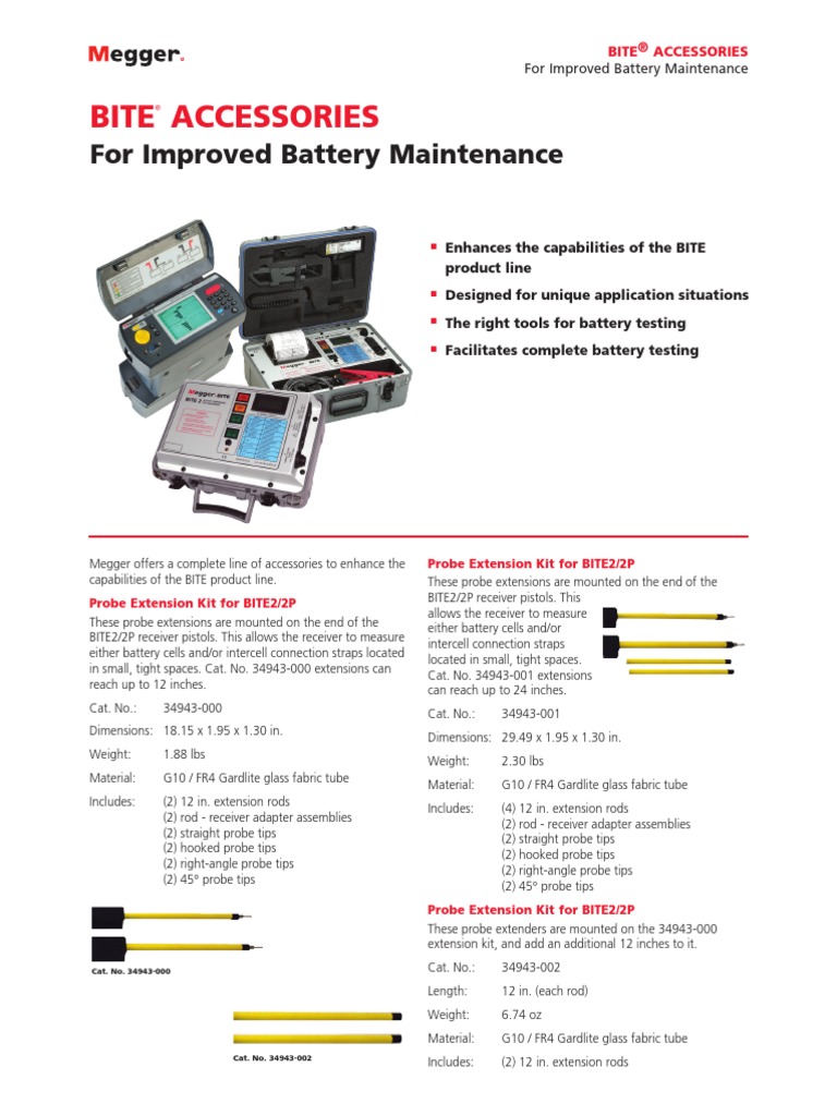 Bite Accessories: For Improved Battery Maintenance | Download Free PDF ...