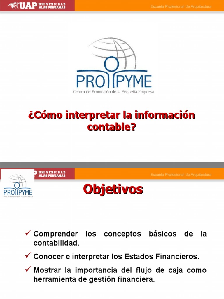 Interpretación de Información Contable | PDF | Hoja de balance ...