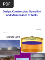 Tank Farm Design | PDF | Oil Refinery | Gases