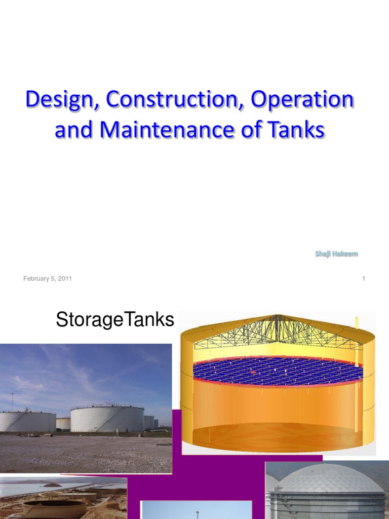 Tanks | PDF | Welding | Construction