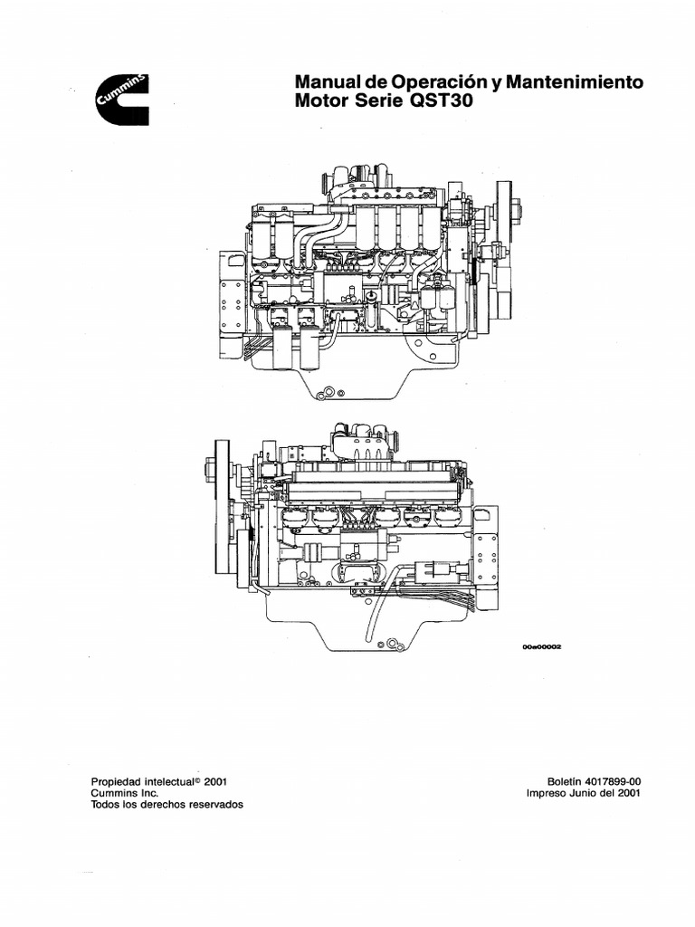 Motor Cummins QST30 PDF | PDF