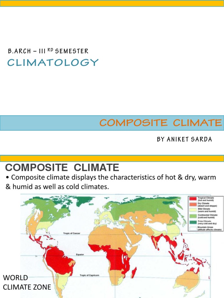 001-Composit Climate | PDF | Climate | Window