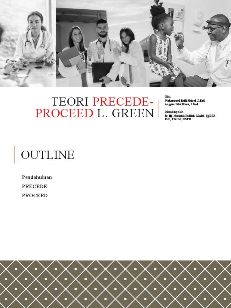 Teori PRECEDE-PROCEED | PDF