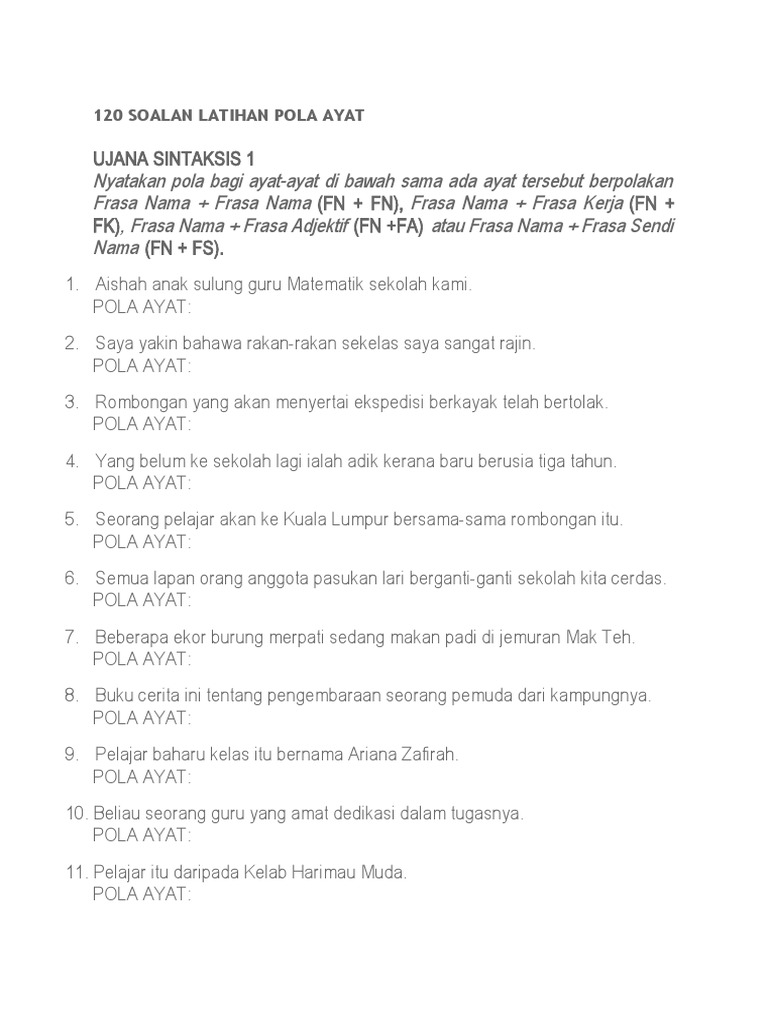 Pola Ayat | PDF