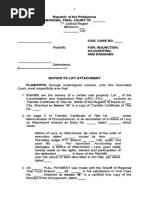 Motion To Amend Complaint Sample | PDF | Pleading | Complaint