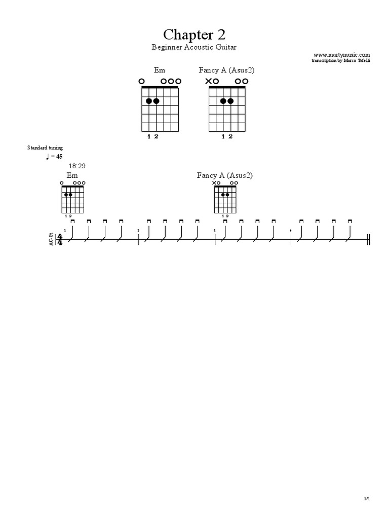 Chapter 2 - BeginnerAcousticGuitar PDF | PDF